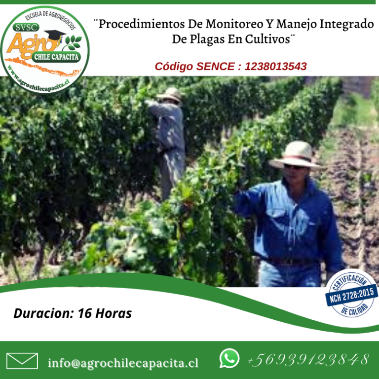 Procedimientos De Monitoreo Y Manejo Integrado De Plagas En Cultivos